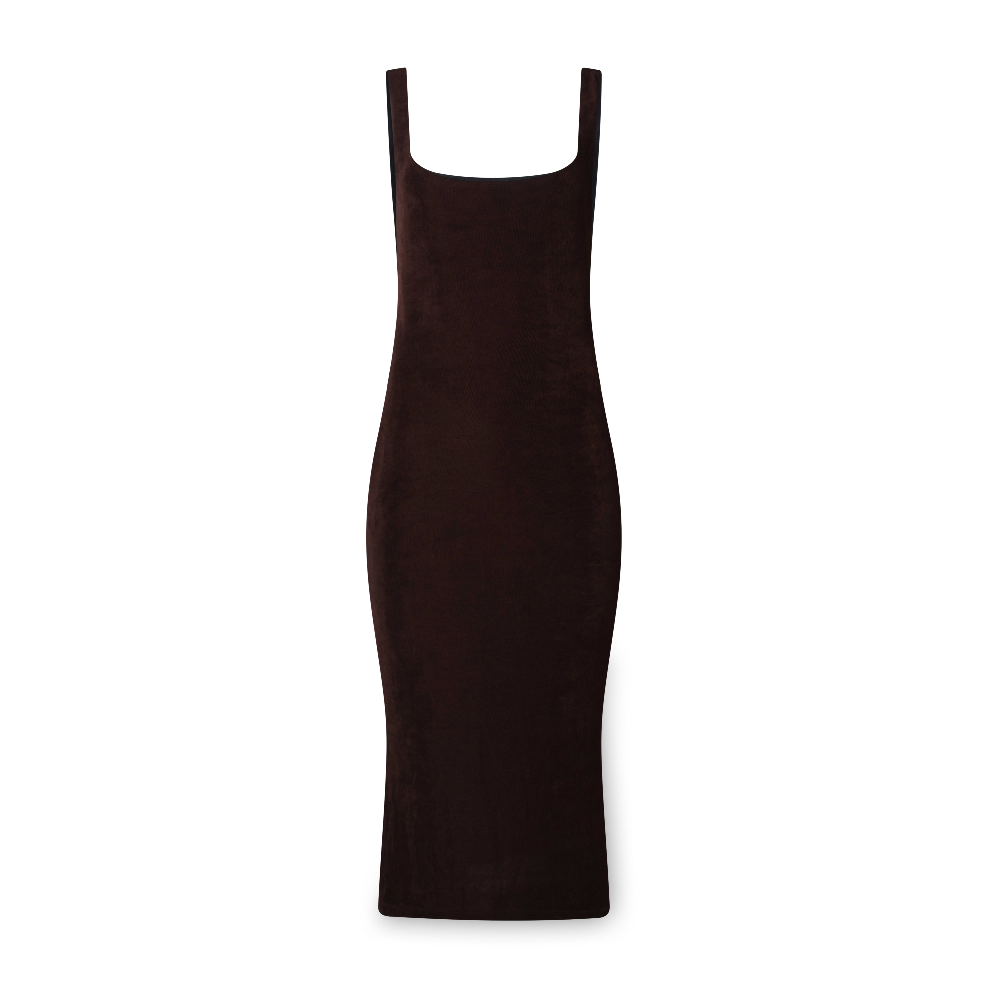 Supermodel Dress in Chocolat by Mirror Palais | Basic.Space