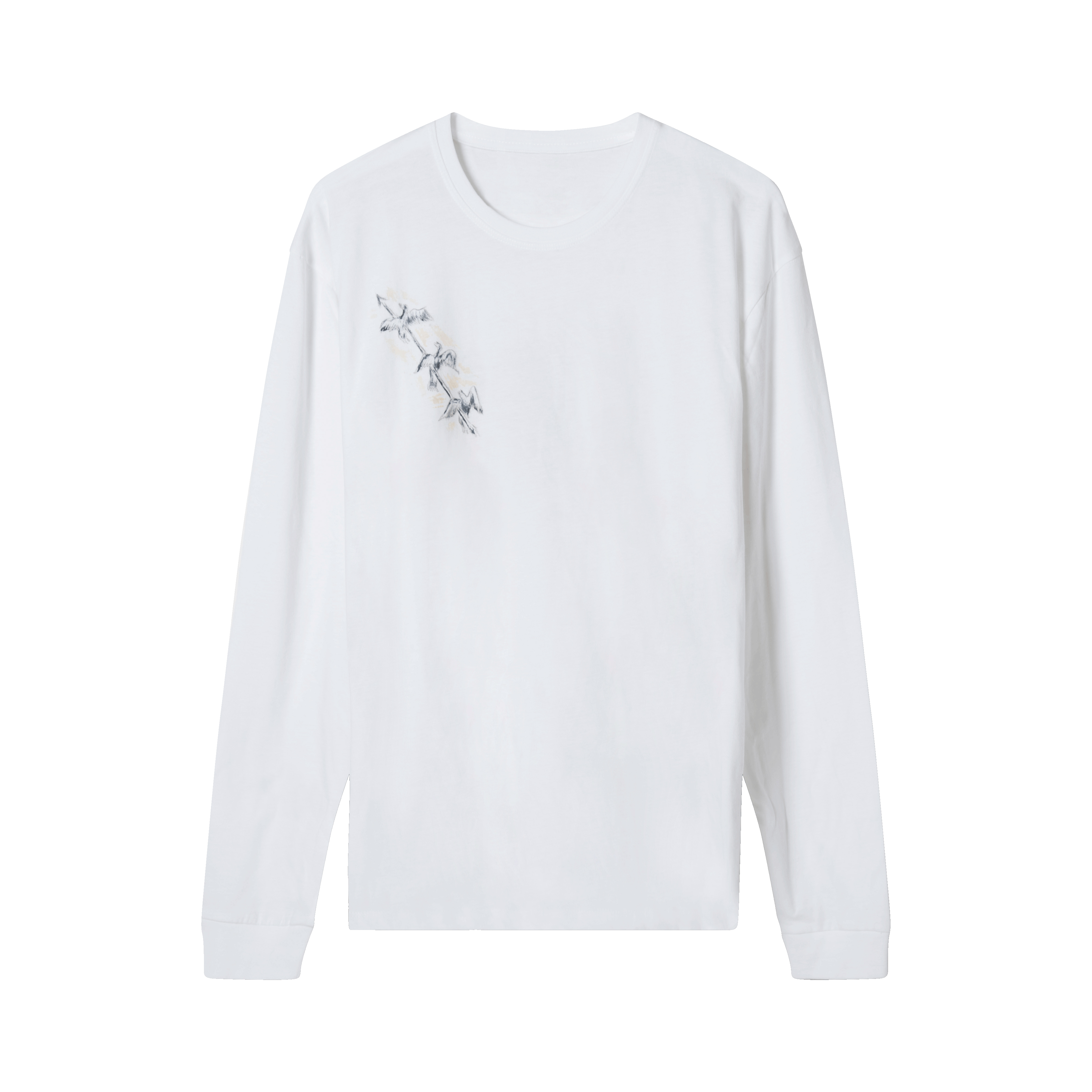 "The Three Sparrows" Long Sleeve by Serena Nickson | Basic.Space