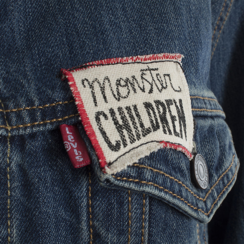 Levi's X Stranger Things Monster Children Denim Trucker Jacket by ...